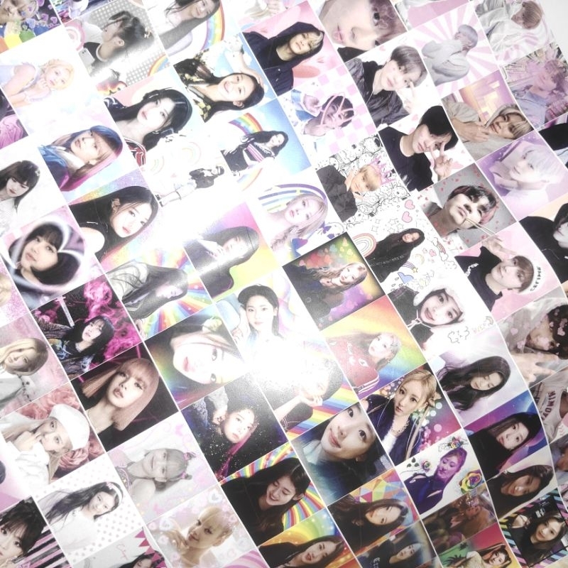 Jual Sticker KPOP Korea Stiker ala Sellkor Seller Photocard Freebies Ukuran 3x3 50 pcs All ...