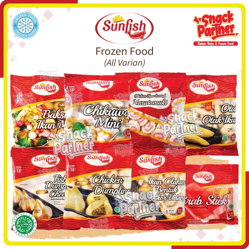 Jual SUNFISH | FROZEN FOOD - Crab Stick Stik Ikan Rasa Kepiting Chikuwa ...