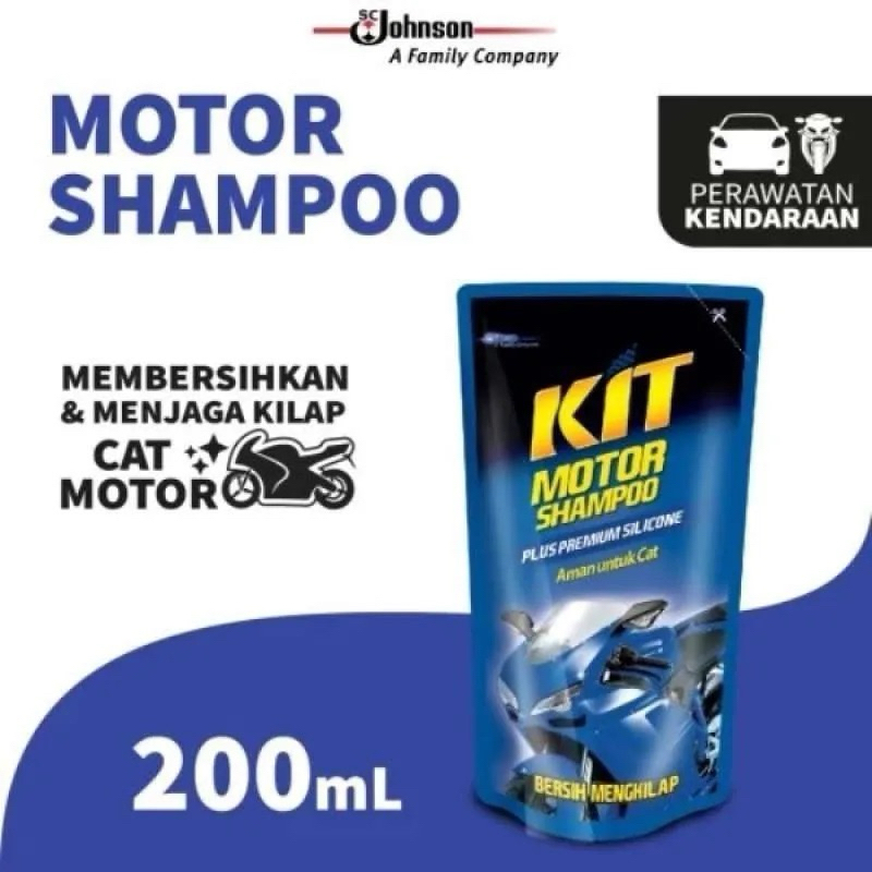 Jual KIT Motor Shampoo Pouch 200ml Sabun Cuci Motor | Shopee Indonesia