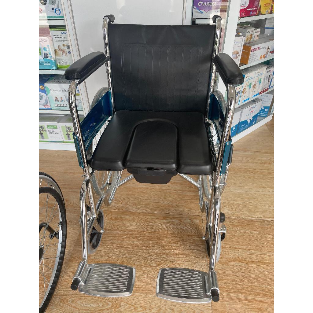 Jual Kursi Roda 2 in 1 DY609U Onehealth / Commode Wheelchair 2 in 1 ...