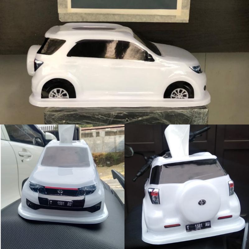 Jual (Rush Ultimo) Kotak Tissue Minimalis Bentuk Mobil/Tempat Tisu ...