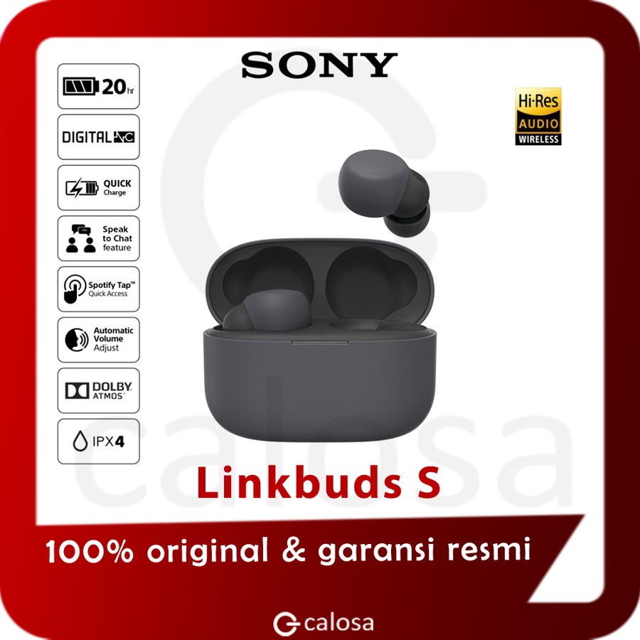 Jual HEADSET SONY TWS LinkBuds / Linkbud S Black Truly Wireless Earbuds ...