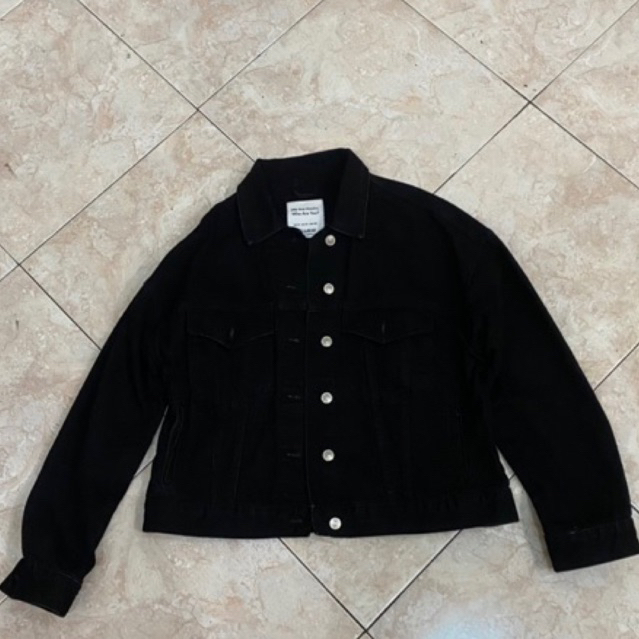 Jual JAKET DENIM BOXY PNB | Shopee Indonesia