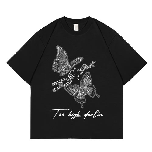 Jual Baju Boxy Oversize Fishy Butterfly | Shopee Indonesia