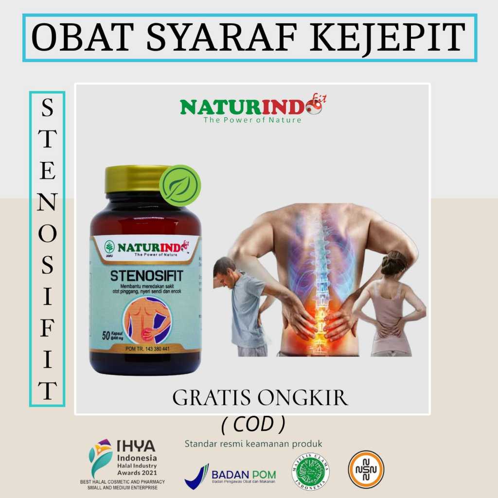 Jual Obat Sakit Pinggang Sampai Kaki Sakit Bokong Saraf Kejepit ...