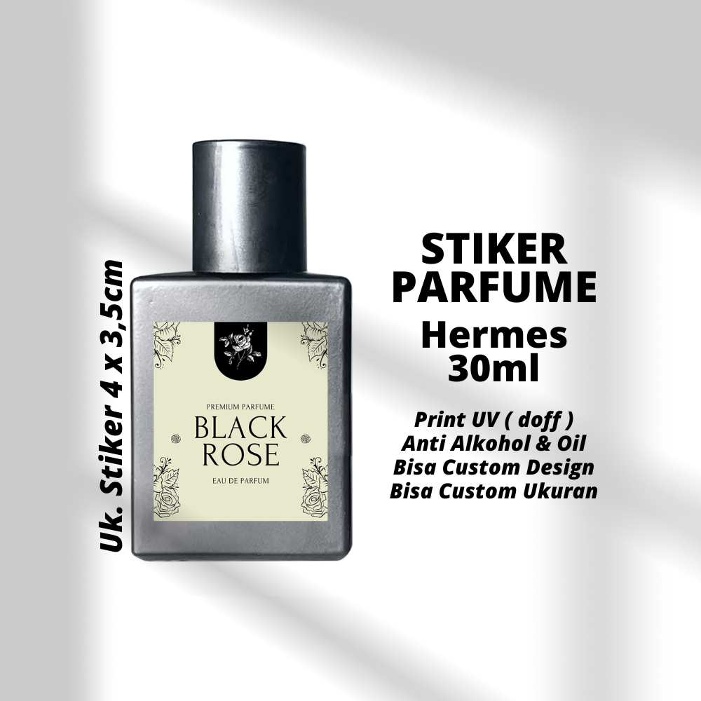 Jual STIKER PARFUME PRINT UV DOFF / MATTE ( ANTI AIR / ALKOHOL / ANTI ...