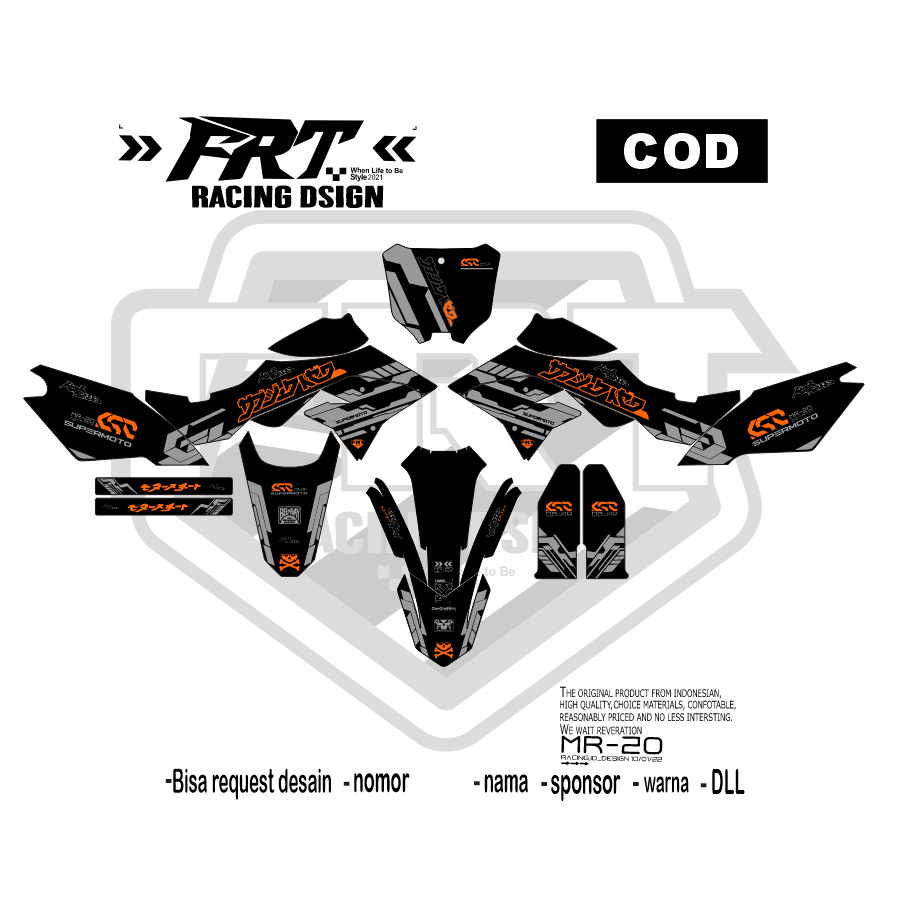 Jual DECAL sticker D'TRACKER / DTX Premium Super Glosy | Shopee Indonesia