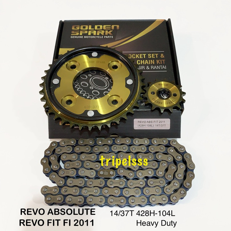 Jual Gear Gir Set Revo Absolute / Revo fit 2011 / Revo FI / Revo lama ...