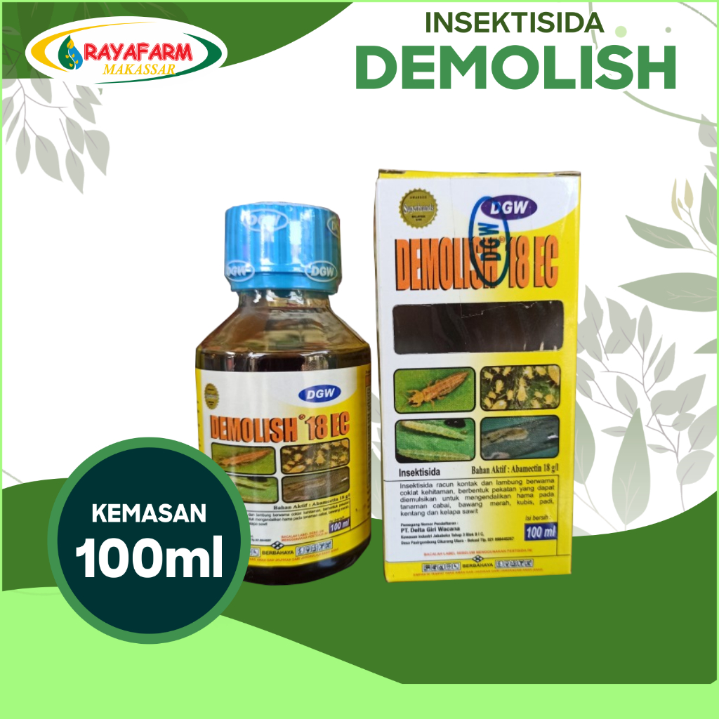 Jual Insektisida Demolish 18EC - 100 ml | Shopee Indonesia