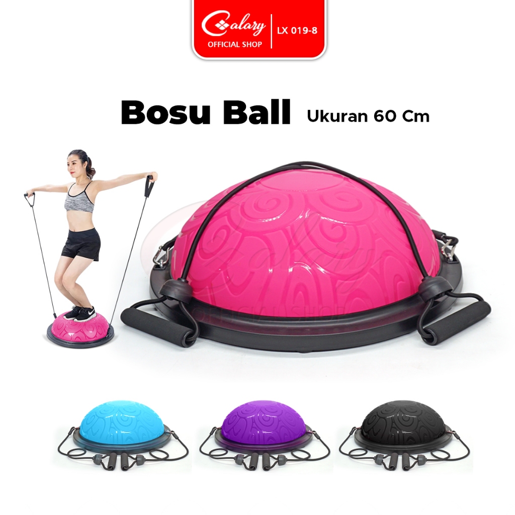 Jual SPEEDS Bosu Ball Balance Step Trainer Yoga Fitness Balancing Step ...