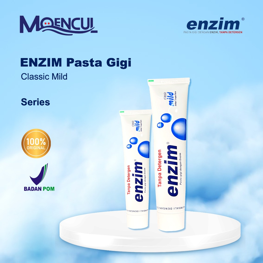 Jual Enzim Pasta Gigi Classic Mild 63gr & 124gr | Toothpaste | Enzim ...