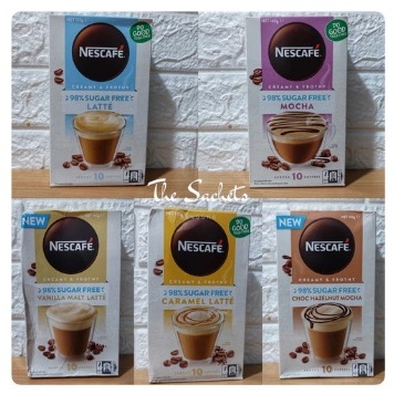 Jual Nescafe Creamy & Frothy 98% Sugar Free Coffee | Shopee Indonesia