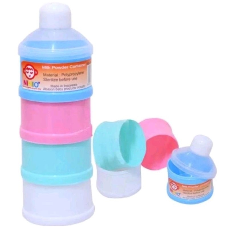 Jual NINIO MILK POWDER CONTAINER BPA FREE TS4 / TEMPAT SUSU BUBUK ...
