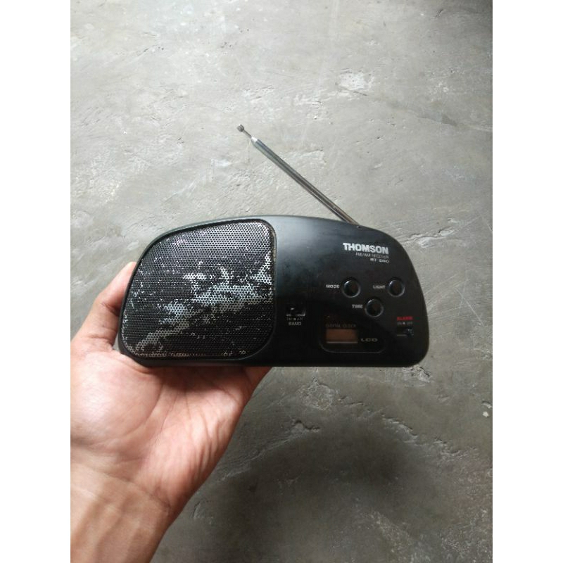 Jual RADIO JAM THOMSON RT 200 MEJA | Shopee Indonesia