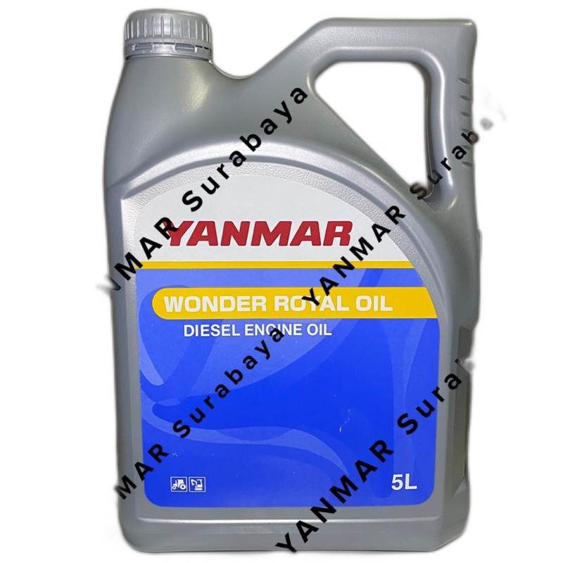 Jual Oli Mesin Yanmar 15W40 5L (All Type Engine) Original | Shopee ...