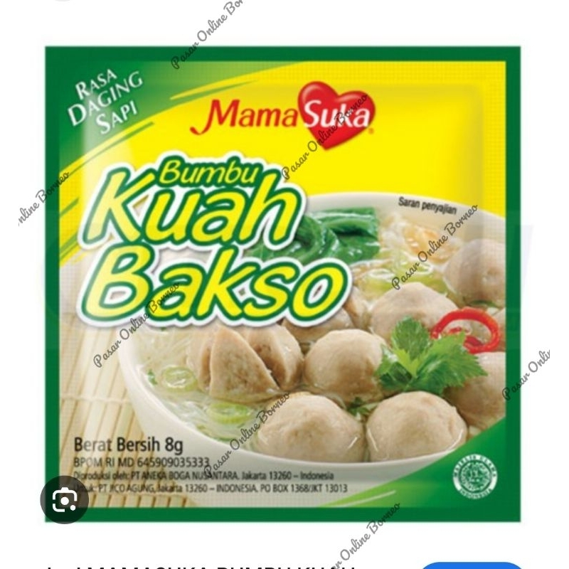 Jual Mama Suka Bumbu Kuah Bakso 8g Sachet | Shopee Indonesia