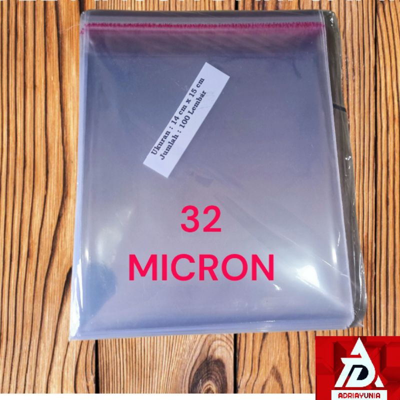 Jual Plastik Opp 14x15 seal - Plastik Opp 14 x 15 Donat - Plastik Opp Bolu Kukus - Plastik Opp ...