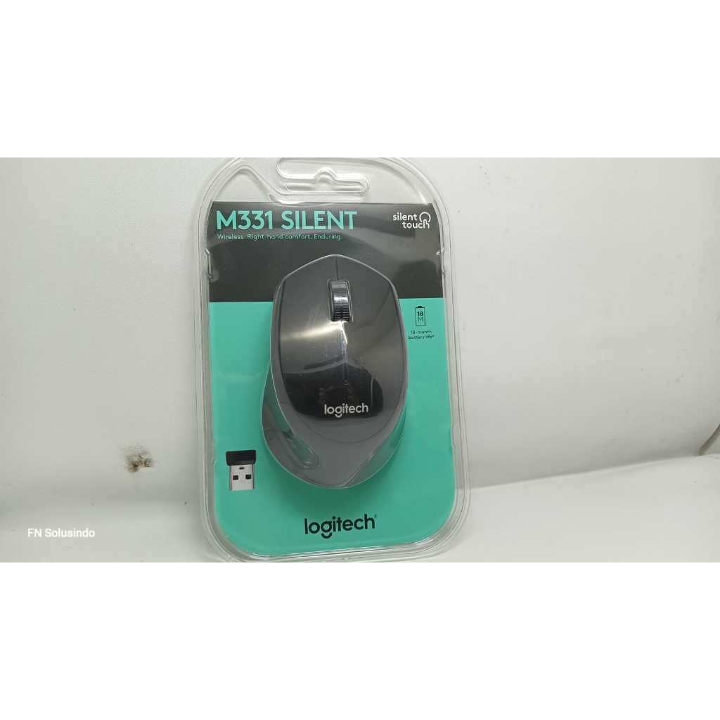 Jual Mouse Wireless Logitech M331 - Silent Plus Mouse (No Clickling ...