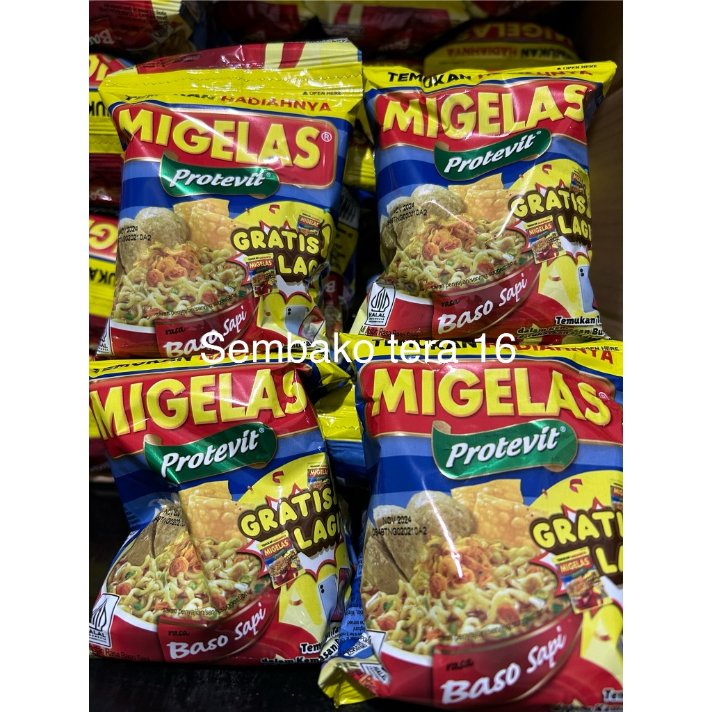 Jual Migelas renceng rasa baso sapi isi 10 sachet | Shopee Indonesia
