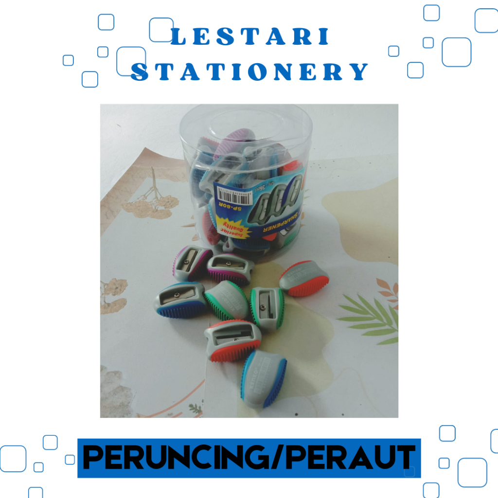 Jual Rautan/Peraut/Peruncing/Serutan/Sharpener Pensil Kenko Lestari ...