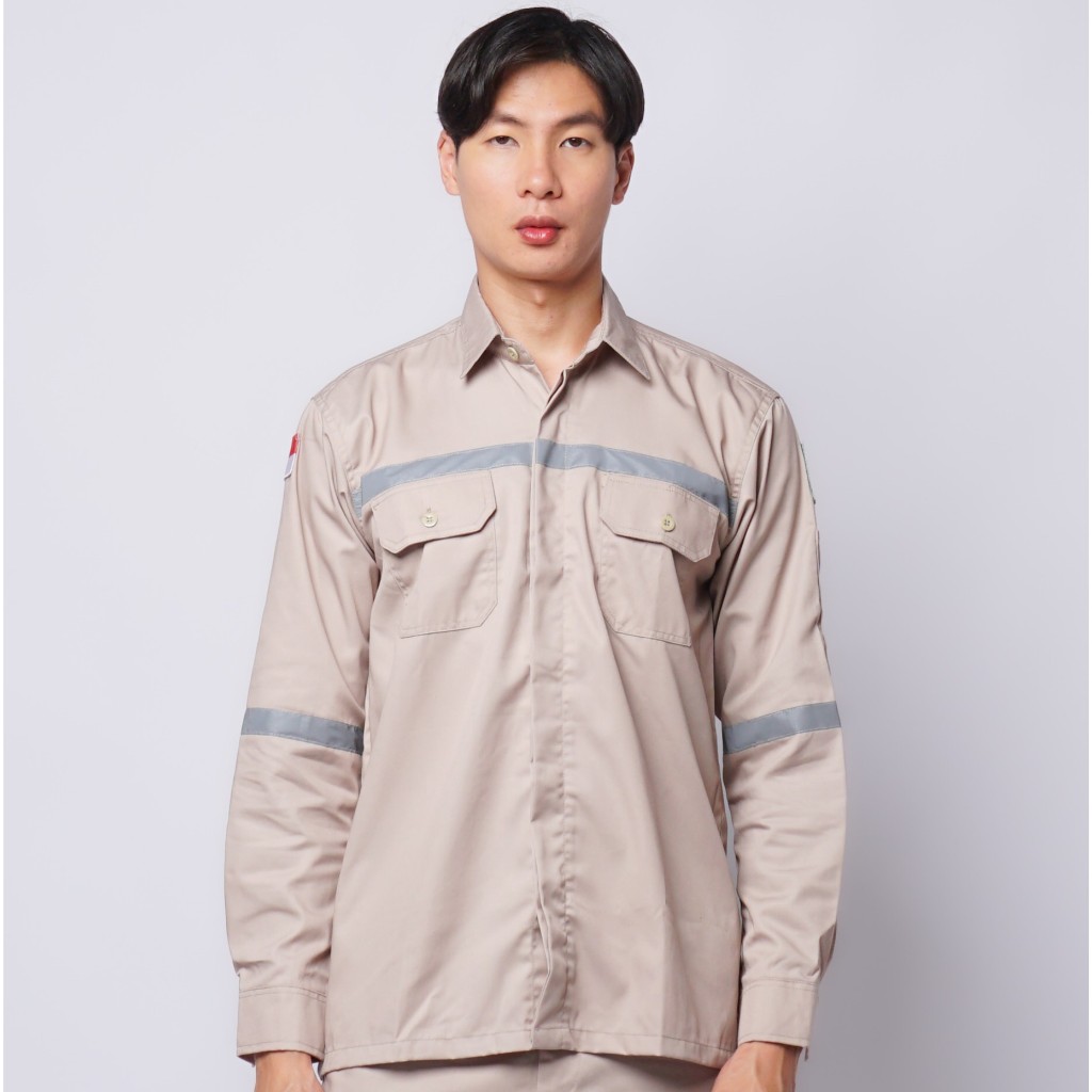 Jual Baju Proyek Navy Baju Bengkel Teknisi Mekanik Seragam Kerja ...