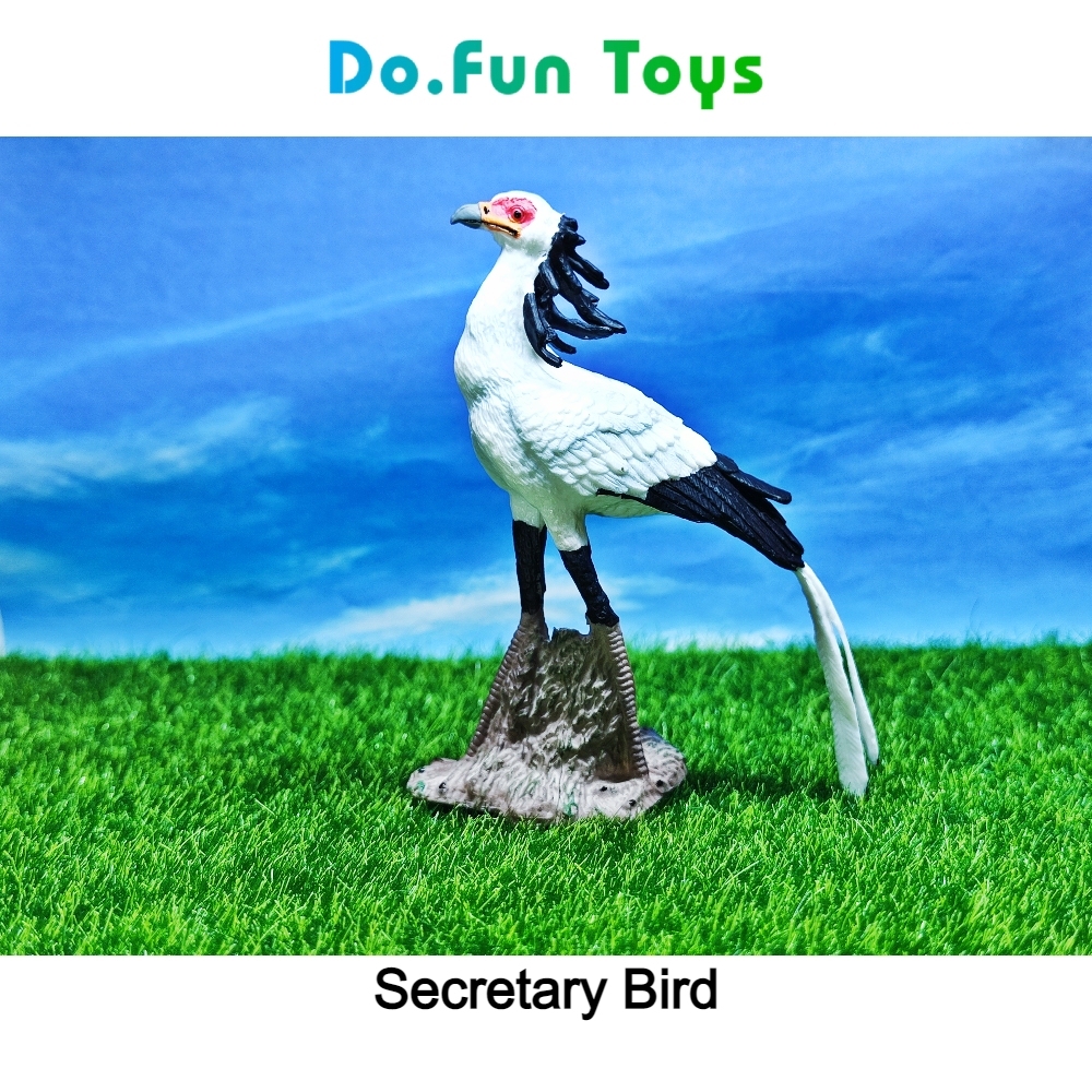 Jual Animal Figurine | SECRETARY BIRD / Mainan Miniatur Binatang Burung ...