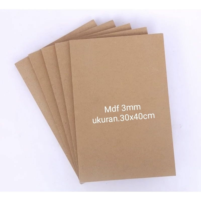 Jual MDF 3mm uk.30x40cm | Shopee Indonesia