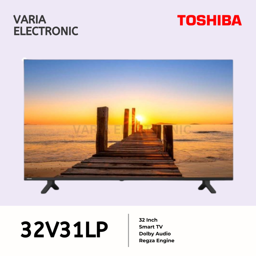 Jual LED TV TOSHIBA 32 Inch 32V31LP HD Smart TV - Luar Sukabumi + Packing Kayu | Shopee Indonesia