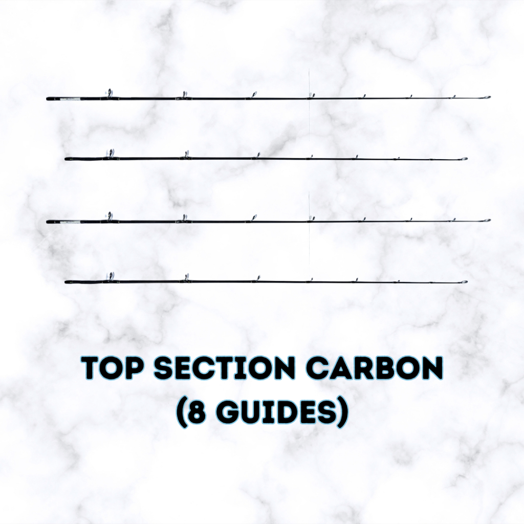 Jual Top Section Joran Carbon (8 Guides) | Shopee Indonesia