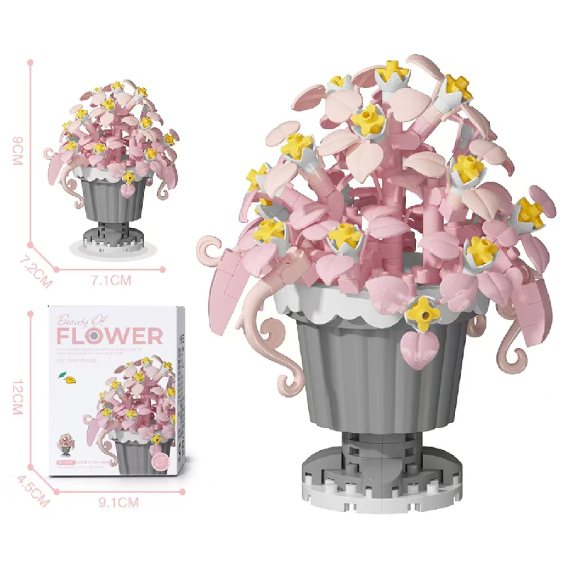 Jual LOZTOYS Building Blok Bunga Mini / Mainan Bricks Nano Block Flower ...