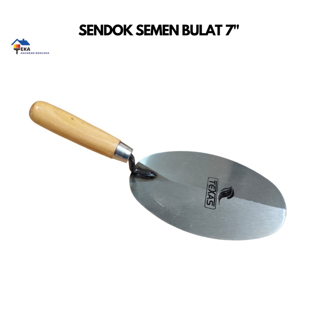 Jual EKA SENDOK SEMEN BULAT OVAL GAGANG KAYU SEKOP TANAH TANAMAN ...