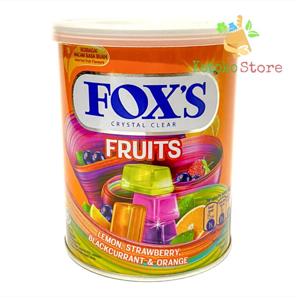 Jual Fox's Fruits Tin / Permen Foxs Mix Fruits / Permen Fox Kaleng ...