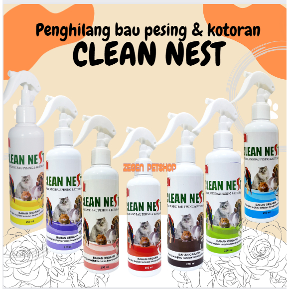 Jual Clean nest 250ml penghilang bau pesing dan kotoran - Clean nest | Shopee Indonesia