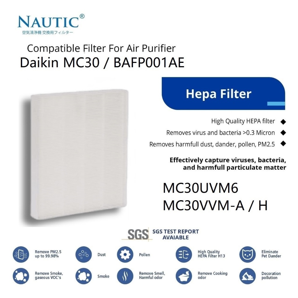 Jual Filter buat Air Purifier Daikin MC30 MC30VVM DUST COLLECTION ...