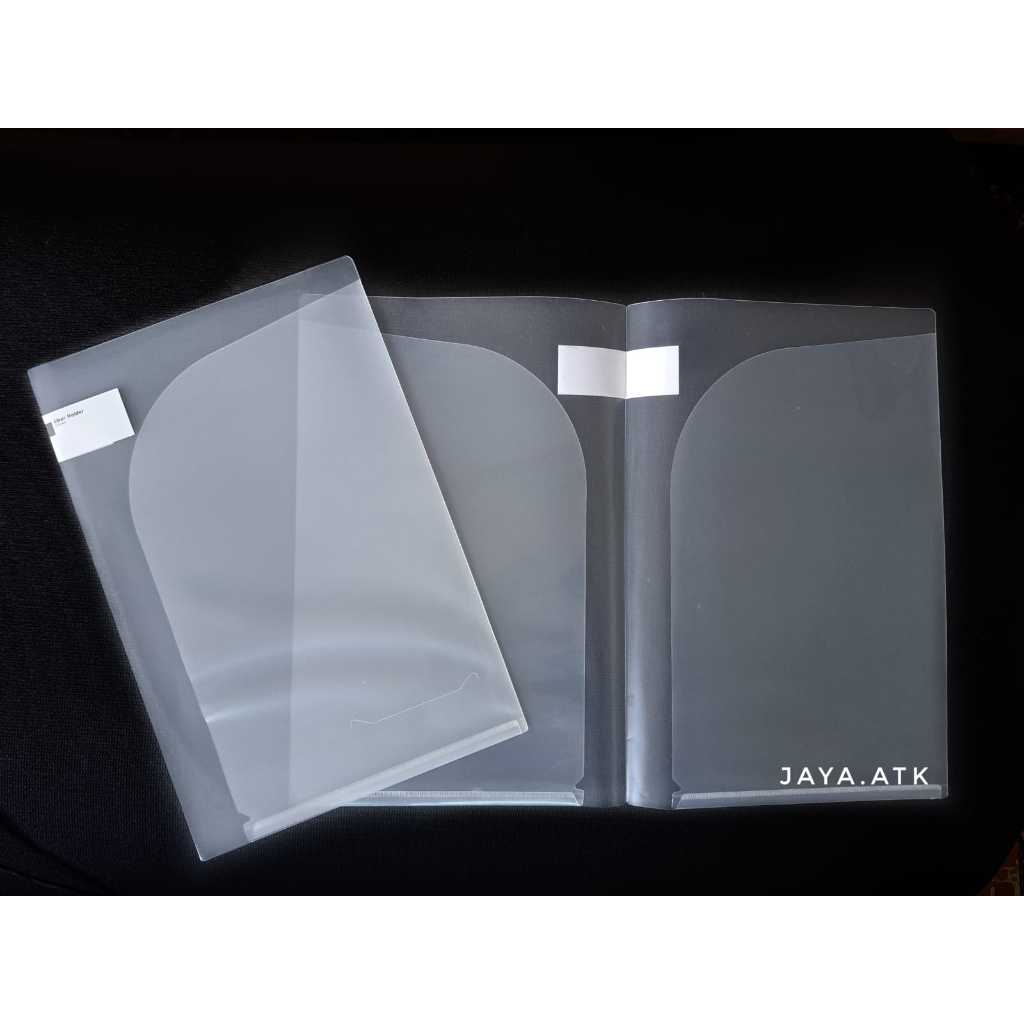 Jual MAP L DOKUMEN FOLIO F4 SELIP SEKAT 2 SISI DOUBLE CLEAR SLEEVE ...