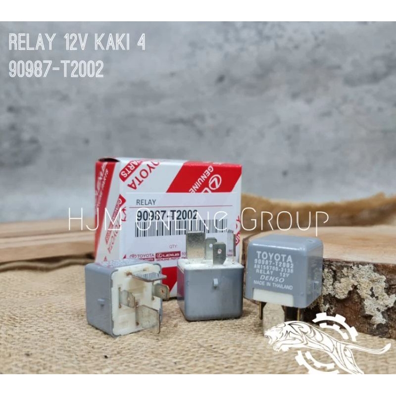 Jual Relay 12v Kaki 4 Toyota Fortuner, Innova, Yaris, Vios, Altis ...