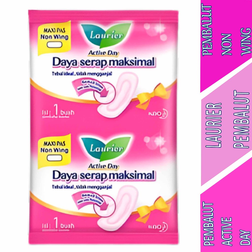 Jual Softex Non Wing - Laurier - Pembalut Active Day - Isi 10pcs ...