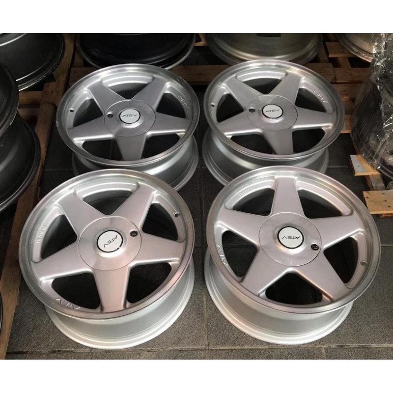 Jual Velg Original ATEV Ring 16. Made in Germany. Lebar 7.5. Et 30. Pcd 4x100 | Shopee Indonesia