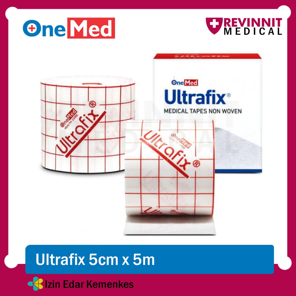 Jual Onemed | Ultrafix 5cm x 5m | 5x5 15x5 | Plester Penutup Luka Non ...