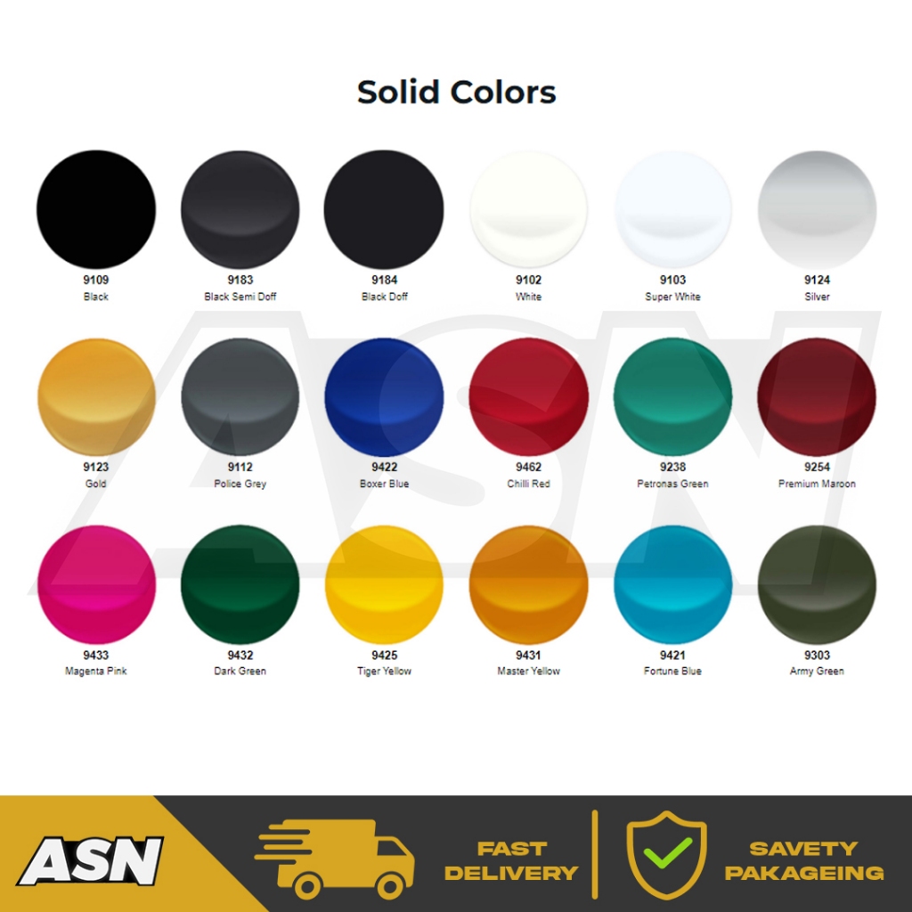 Jual Diton Premium SOLID COLORS 400cc, Cat Semprot / Pilox / Aerosol ...