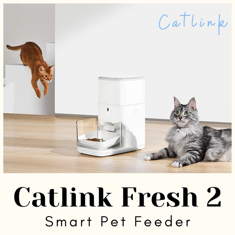 Jual Catlink Fresh 2 AI Smart Pet Feeder - Tempat Makan Otomatis | Shopee Indonesia