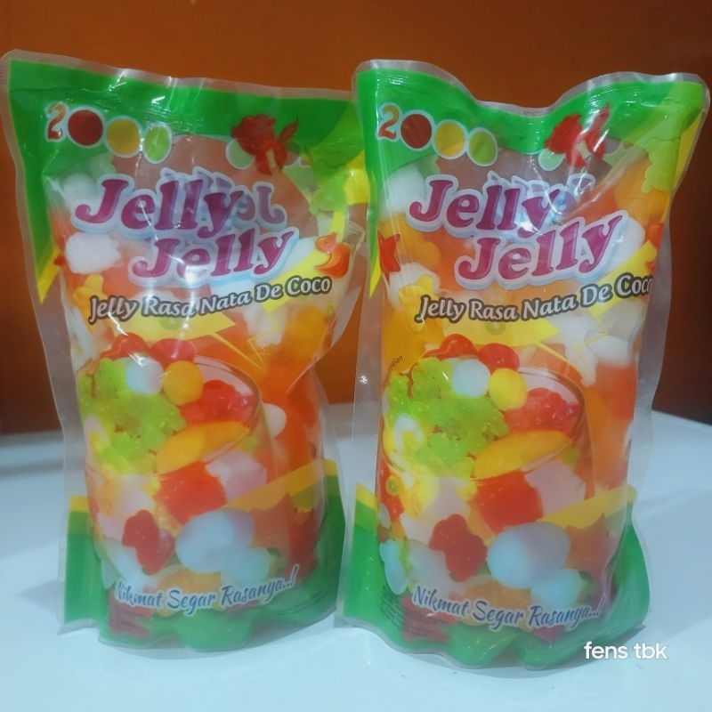 Jual JELLY JELLY RASA NATA DE COCO 500 GR / NATA DE COCO WARNA WARNI / JELLY JELLY MOTIF ...