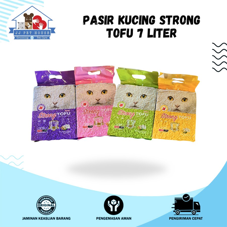 Jual PASIR KUCING STRONG TOFU 7 LITER | Shopee Indonesia