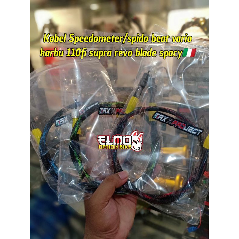 Jual Kabel spido speedo meter serat Beat vario karbu supra revo blade ...
