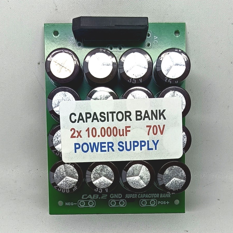 Jual Kapasitor bank elco Regulator power ampli suplay supply 10000uf ...