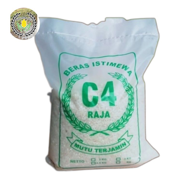 Jual BERAS C4 RAJA 2,5kg | Shopee Indonesia