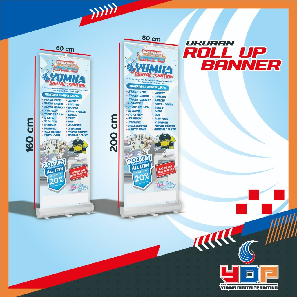 Jual Roll Banner Terlengkap & Harga Terbaru Mei 2026 | Shopee Indonesia