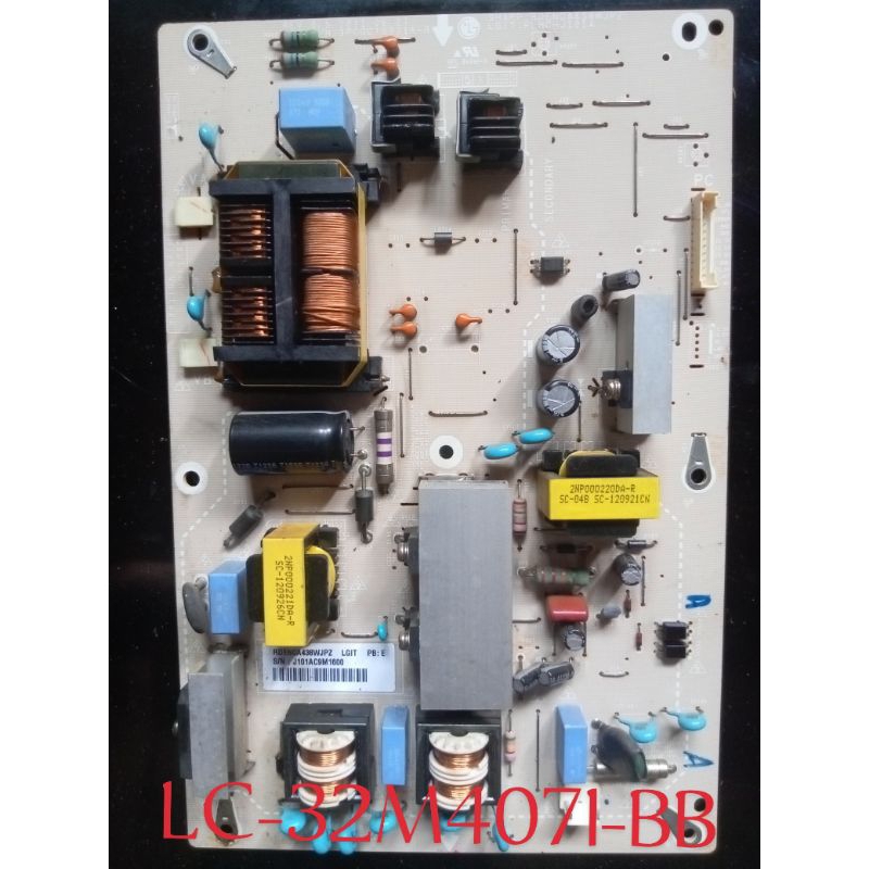 Jual PSU POWER SUPLY TV SHARP LC-32M407I-BB | Shopee Indonesia