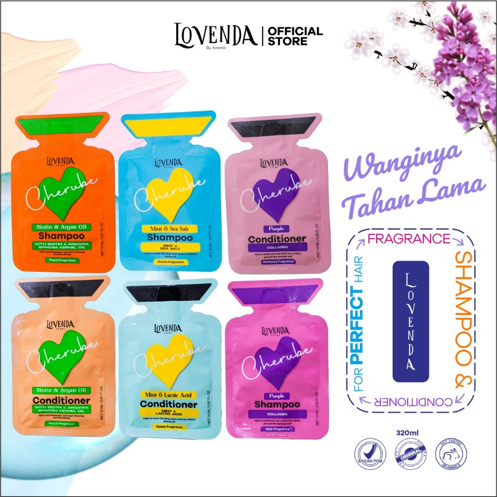 Jual Lovenda Shampoo & Conditioner Sachet | Shopee Indonesia