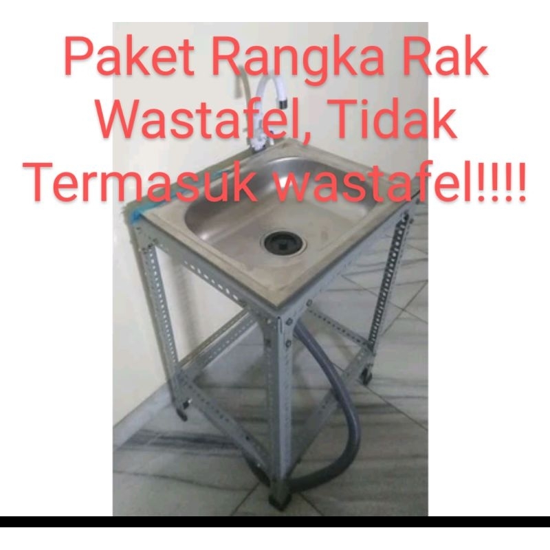 Jual Paket Rangka Rak Wastafel 50x40, 75x40 Dan 96x43 -TIDAK Termasuk ...